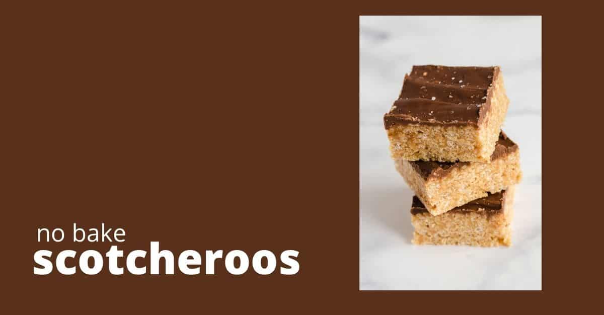 Original Scotcheroos - A Delightful No Bake Dessert Bar - Harbour Breeze Home