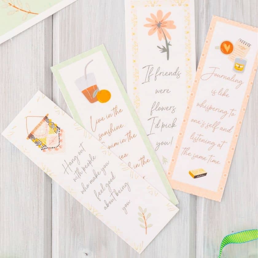 Printable Bookmarks For Girls