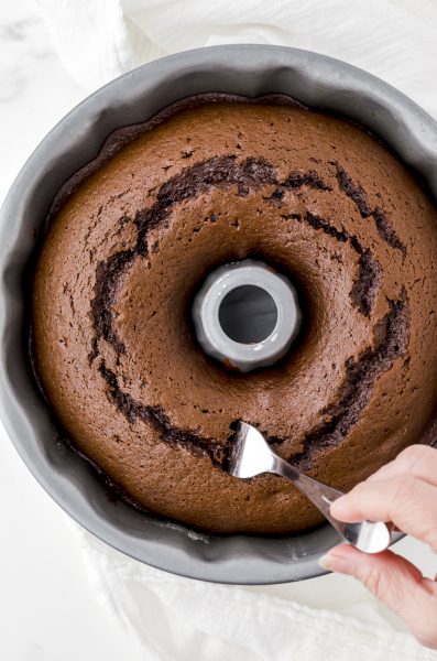 Poke and Pour Gingerbread Spice Bundt Cake - Harbour Breeze Home