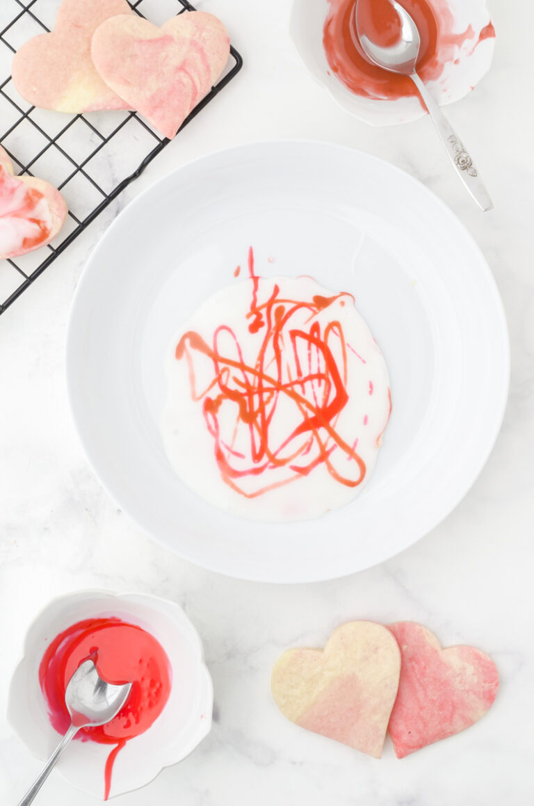 Marbled Icing for Sugar Cookies - Harbour Breeze Home