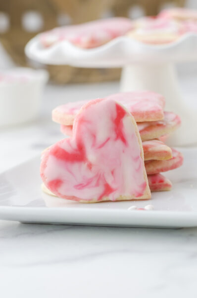 Marbled Icing for Sugar Cookies - Harbour Breeze Home