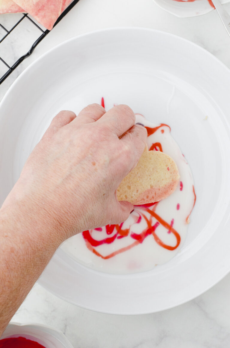 Marbled Icing for Sugar Cookies - Harbour Breeze Home