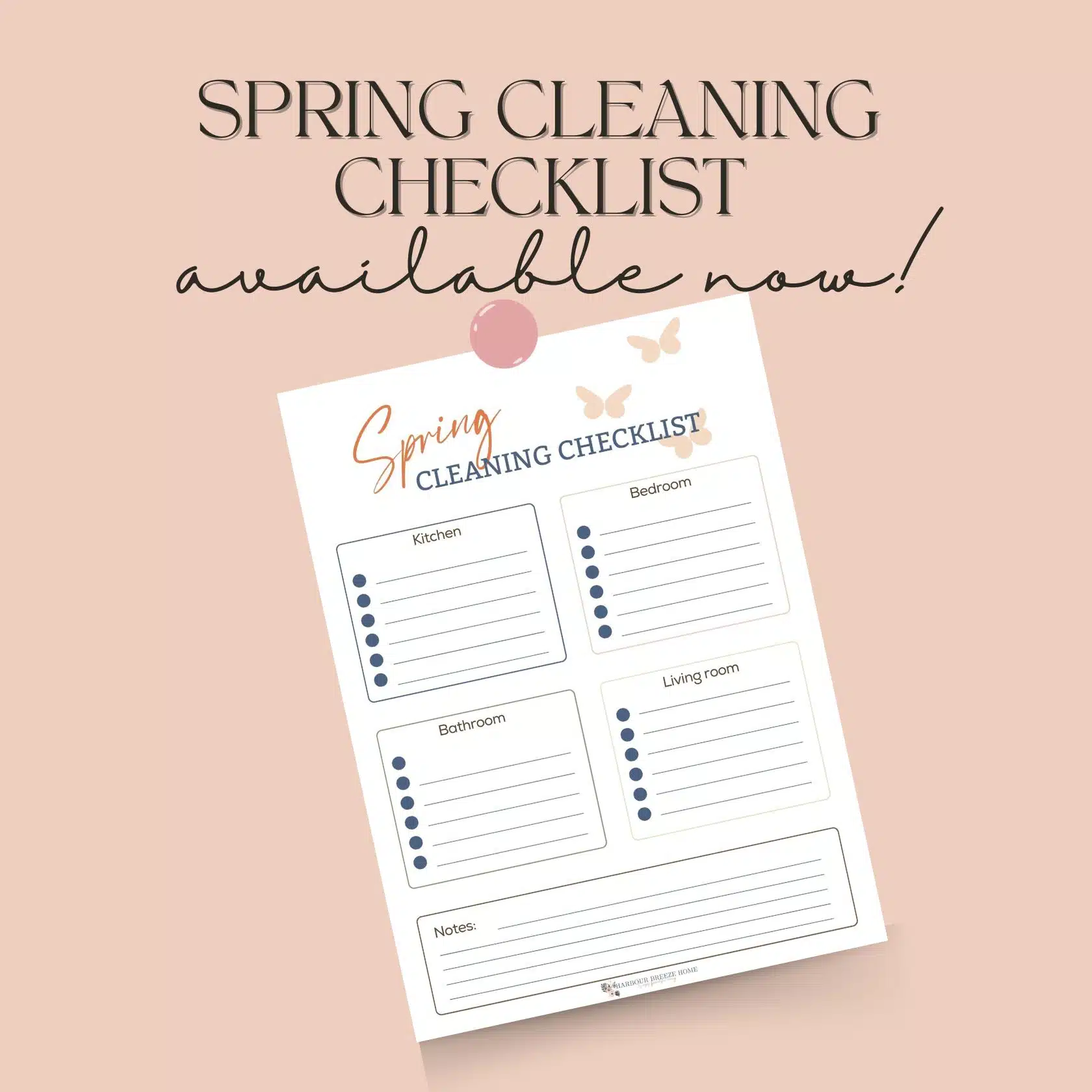 Seasonal Cleaning Checklist Spring Cleaning Checklists – Little