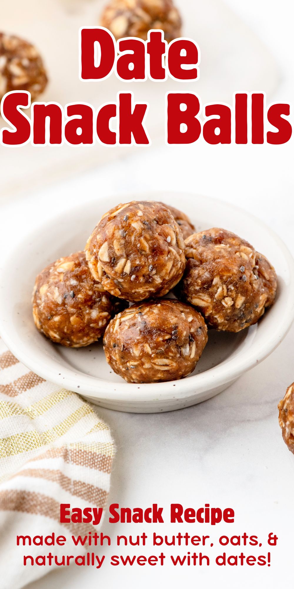 No Bake Date Balls - Harbour Breeze Home