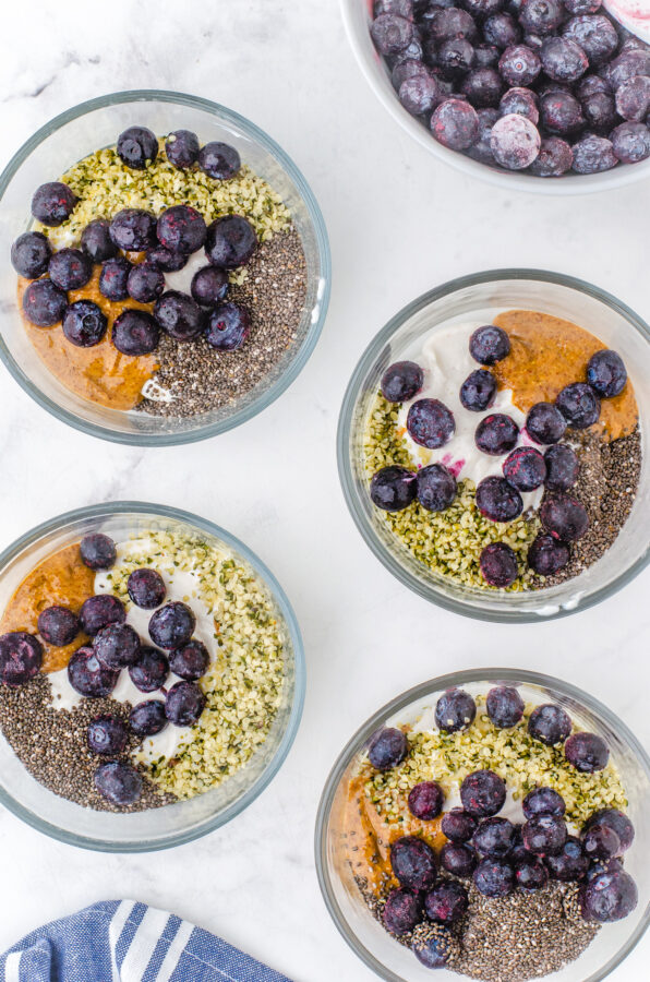 Meal Prep-Ahead Yogurt Bowls: Easy Breakfasts Ready in Minutes ...