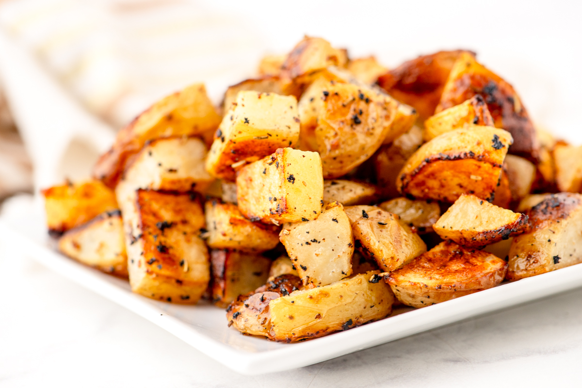 Easy & Crispy Roasted Diced Potatoes Recipe - Harbour Breeze Home