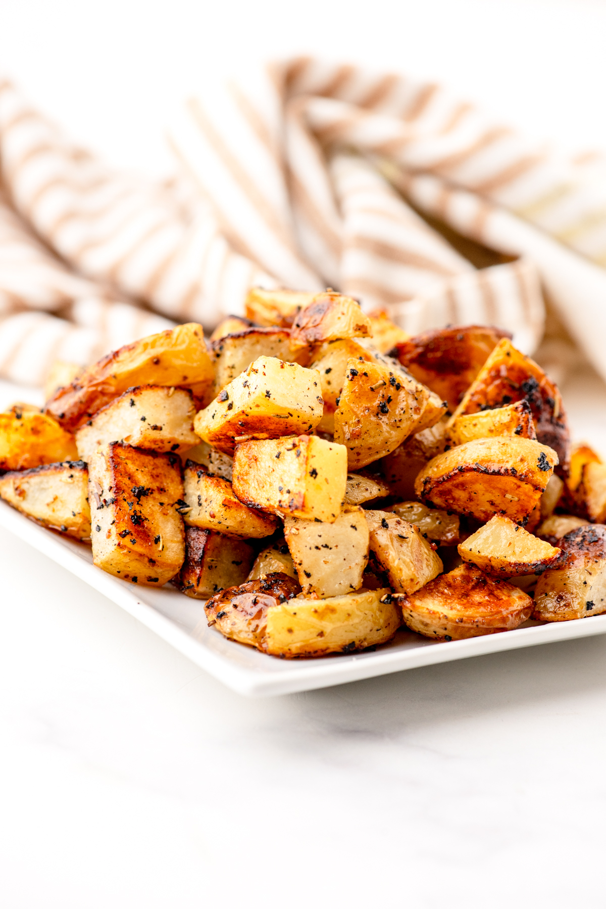 Easy & Crispy Roasted Diced Potatoes Recipe - Harbour Breeze Home