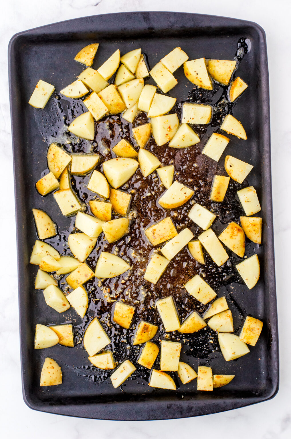 Easy & Crispy Roasted Diced Potatoes Recipe - Harbour Breeze Home