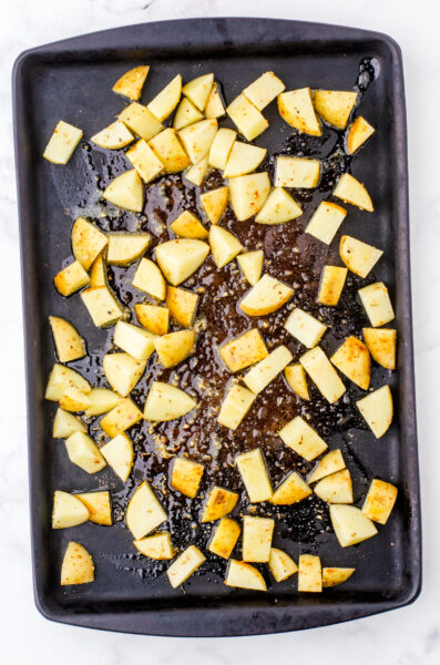 Easy & Crispy Roasted Diced Potatoes Recipe - Harbour Breeze Home