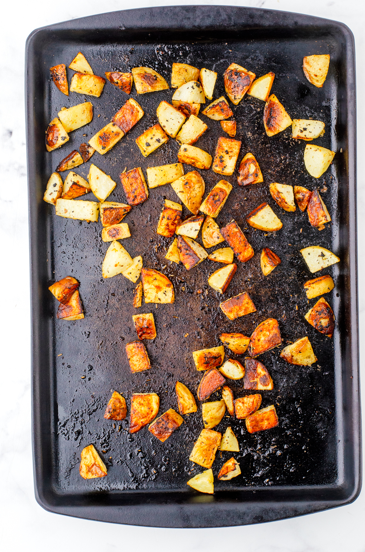 Easy & Crispy Roasted Diced Potatoes Recipe - Harbour Breeze Home
