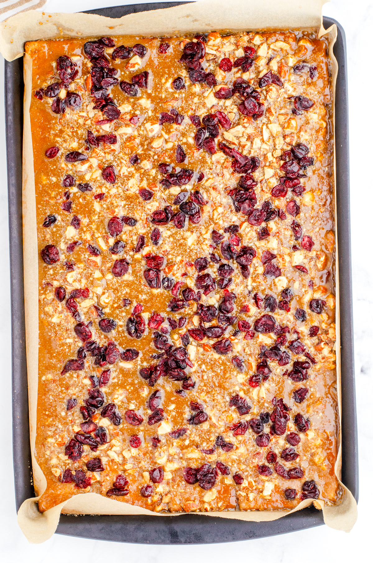 Easy Graham Cracker Toffee Bars with Craisens - Harbour Breeze Home