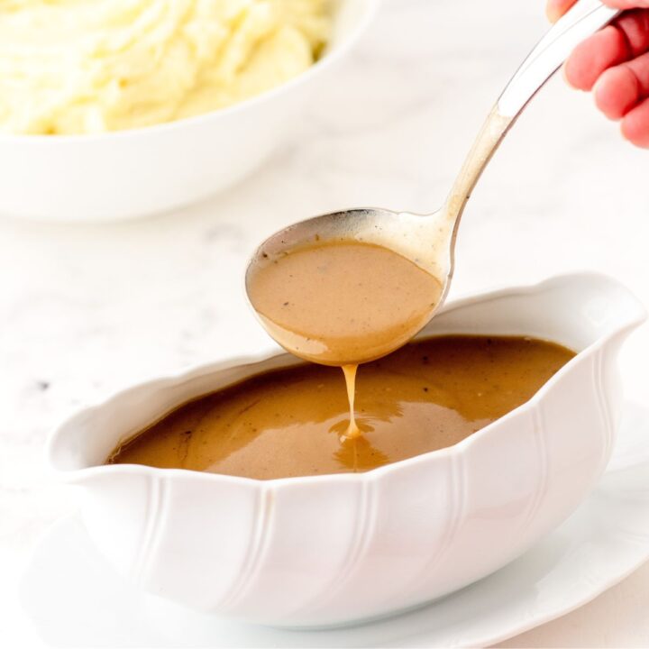 Homemade Turkey Pan Gravy from Drippings - Harbour Breeze Home