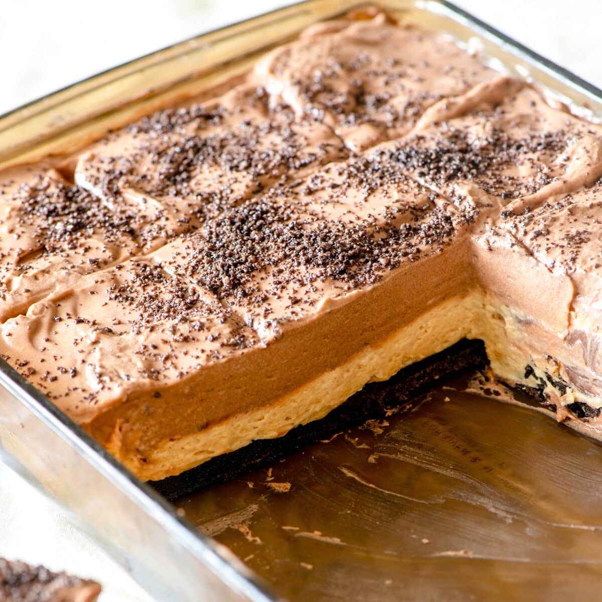 No Bake Oreo Peanut Butter Lush Dessert - Harbour Breeze Home